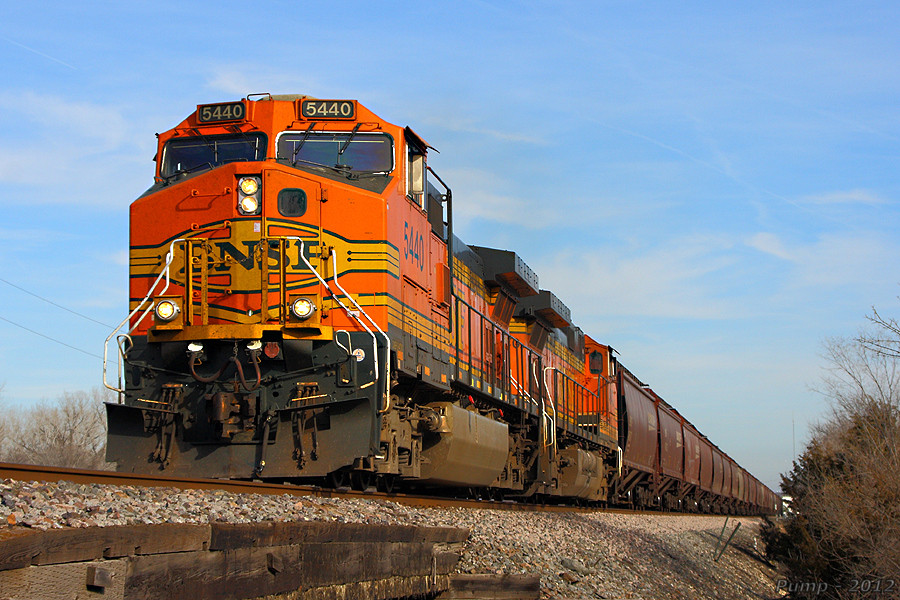 Westbound BNSF High Priority Manifest Train